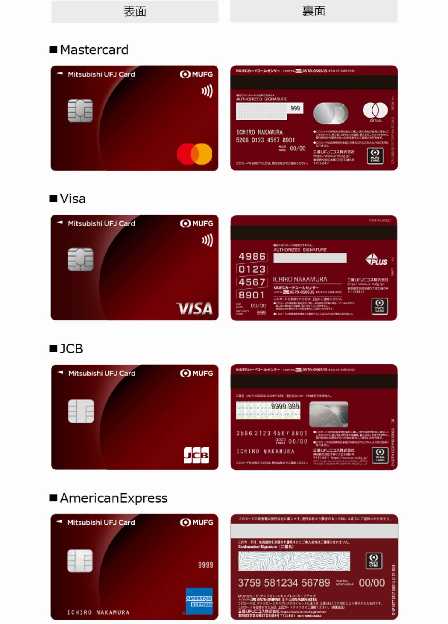 三菱UFJカードの国際ブランドのおすすめはこれ！Mastercard/Visa/JCB/AMEXを比較 | クレ探